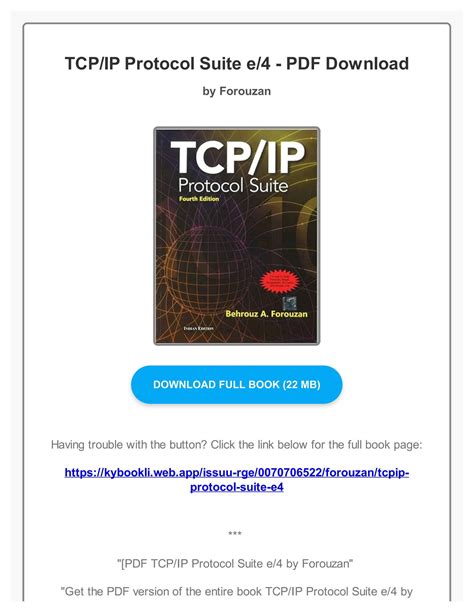 [pdf tcp ip protocol suite e 4 by forouzan by nolaokunevall issuu