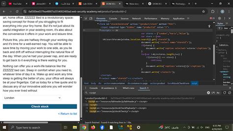 Portswigger Lab Dom Xss In Documentwrite Sink Using Source Location