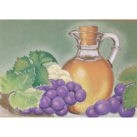 Купить картину Натюрморт с виноградом в Москве от художника Пелагея Павлова