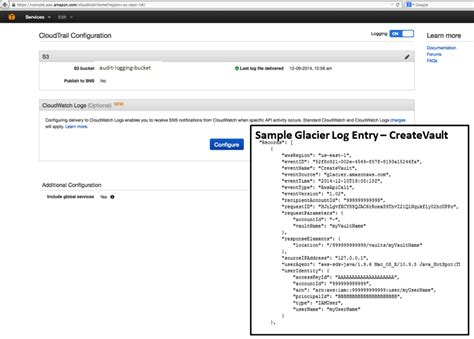 Data Retrieval Policies And Audit Logging For Amazon Glacier Aws News