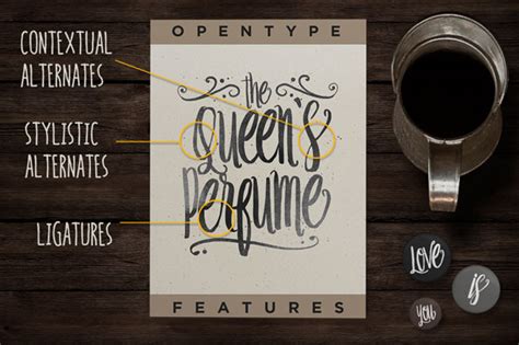 loveton typeface handmade script font