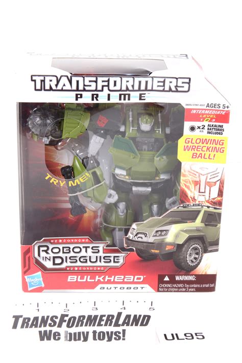 Transformers Prime Robots In Disguise Voyager Class Series Bulkhead Figure Toys Games Atelier