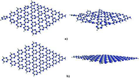 Optimized Structures Of Cgn A And Pgn B Colours Grey Carbon