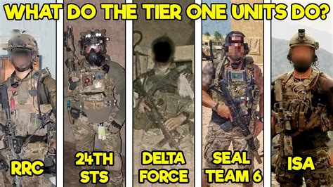 Inside The U S Militarys Five Elite Tier One Units What Do They Do