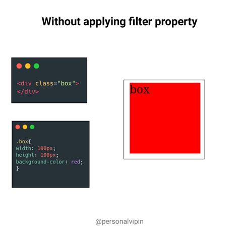 Filter Property In Css 🚀 Thread 🧵 المسلسل من Vipin Socialwithai رتبها