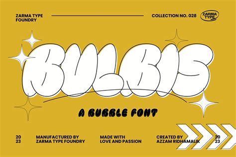 Bulbis Bubble Graffiti Font