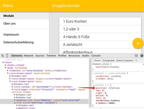 Html Polymer Core Pages No Height Stack Overflow