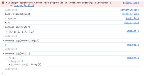 Javascript Обращение к новому массиву полученному в результате работы цикла Stack Overflow
