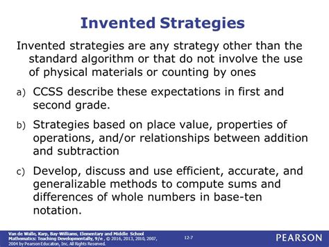 Standard Algorithm Vs Invented Strategies At Bessie Humble Blog
