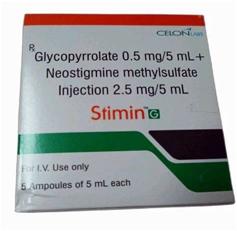 Liquid Glycopyrrolate Neostigmine Injection For Clinical At ₹ 350 Piece In Dehradun