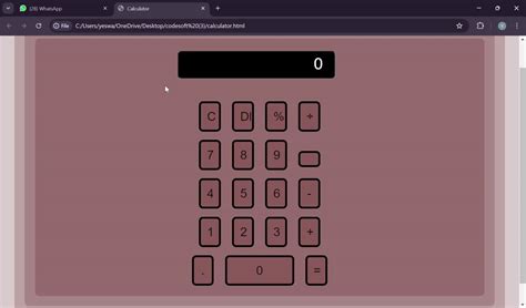 Simple Calculator Project By Codsoft Yeswanth Jogi Posted On The Topic Linkedin