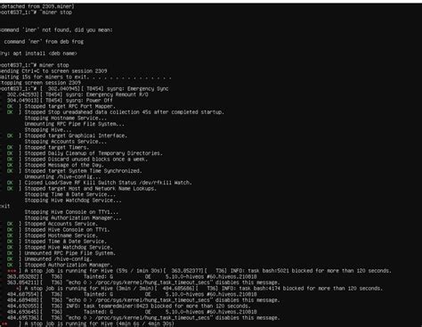 downgrading software and miner os setup and linux forum and