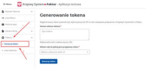 Jak wygenerować token autoryzacyjny w KSeF