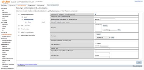 Aruba Controller Social ID Developers