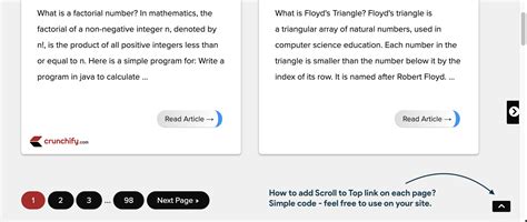 How To Add Sticky And Smooth Scrolling Back To Top Button To Your Wordpress Blog Scroll To Top