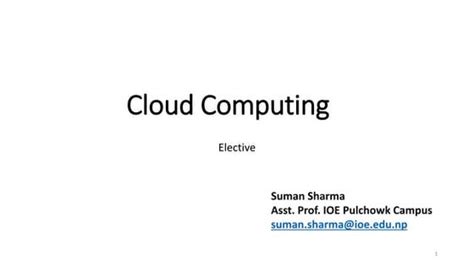 Cloud Computing Lab 1pptx Cloud Computing Internet