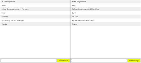 Realtime Chat Application Mr Programmer