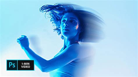 Photoshop의 동작 흐림 효과 Adobe