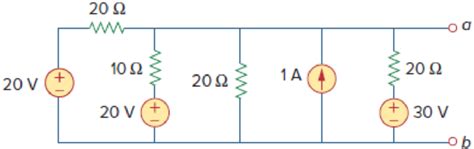 use source transformation to reduce the circuit between terminals a and b shown in fig 4 88 to