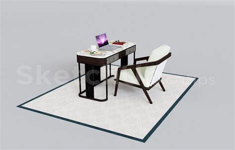 12947 Free Sketchup Table Work Model Download