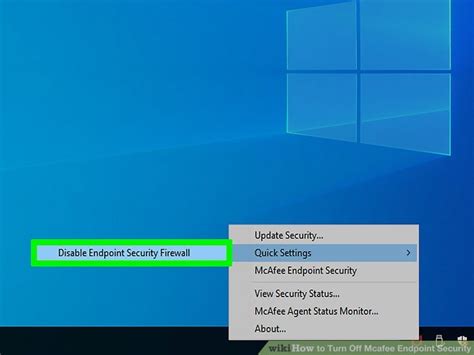 Simple Ways To Turn Off Mcafee Endpoint Security 8 Steps