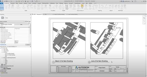 Creating A Shadow Study In Revit Tms Autodesk Solutions