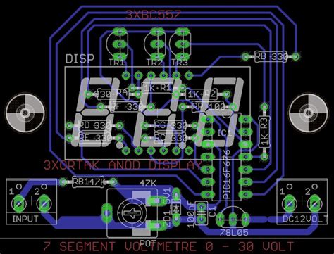 Pic16f676 Ile 7 Segment Displayli 0 30 Voltmetre Uydudoktoru Forum