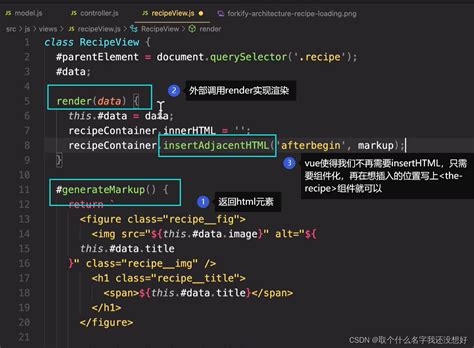 【vue:把一个js项目改成vue框架】forkify项目(一)js转vue Csdn博客 【vue:把一个js项目改成vue框架】forkify项目(一)js转vue Csdn博客