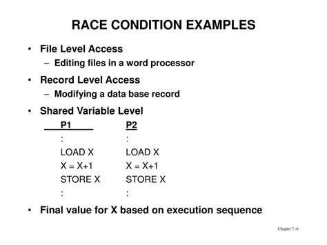 Ppt Chapter 7 Process Synchronization Powerpoint Presentation Free Download Id5741420