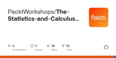 The Statistics And Calculus With Python Workshopmytest22py At Master · Packtworkshopsthe
