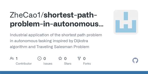 github zhecao1 shortest path problem in autonomous tasking