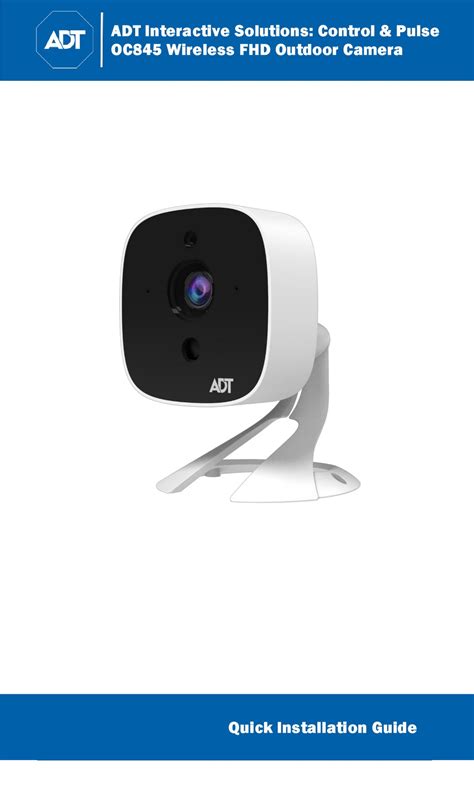 Adt Wts700 Quick User Manual