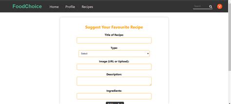 Github Mevicky9254 Foodchoice Foodchoice Is A Revolutionary Recipe Recommendation Platform