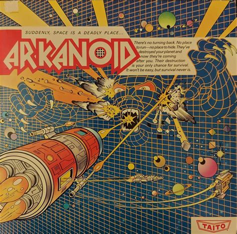 Arkanoid 1986 Box Cover Art Mobygames