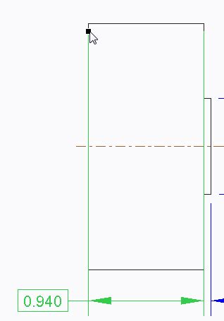 Solved Dimension Witness Line Gap On Drawings PTC Community