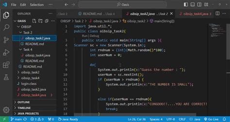 [video] yashvi khandelwal on linkedin project java oasisinfobyteinternship gamedevelopment