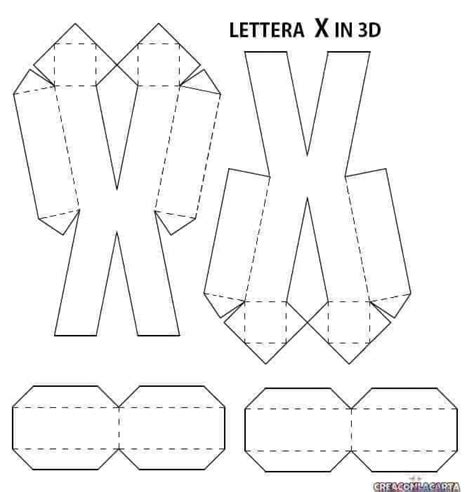 Molde Letra X 3d Para Imprimir Gratis Letras Do Alfabeto Molde Letra Y