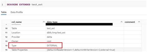 How To Determine If A Table Is A Managed Table Vs External Table Exam Training