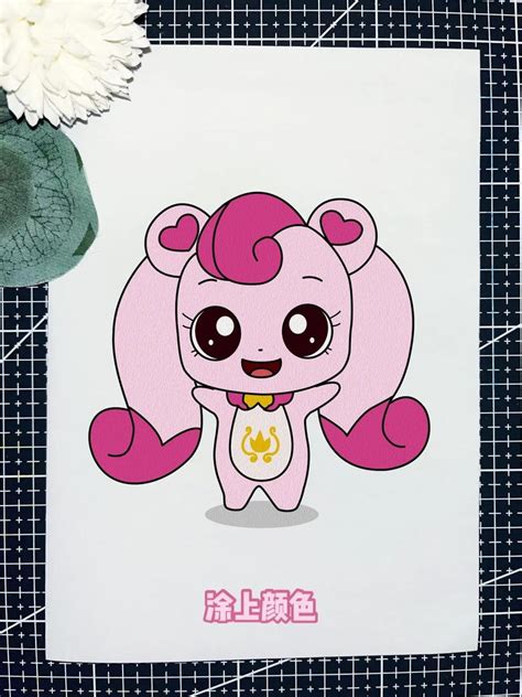 爱心萌可简笔画图片大全20张 几塔之家