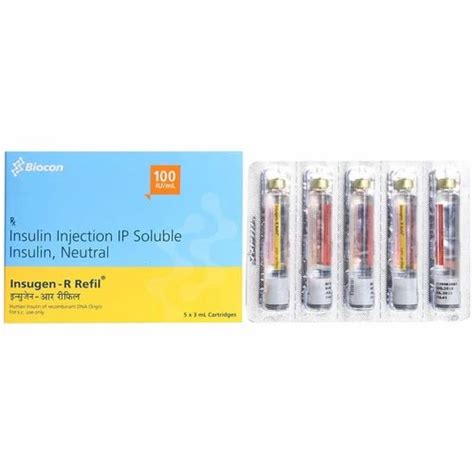 Human Insulin Injection At Rs 500piece Nagpur Id 2853522833430