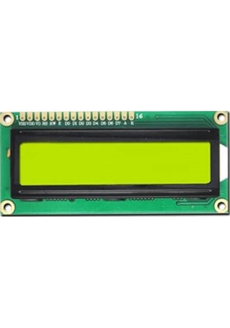 16x2 Karakter Lcd Ekran Display Yeşil Tc1602a 01 Fiyatları Ve Özellikleri