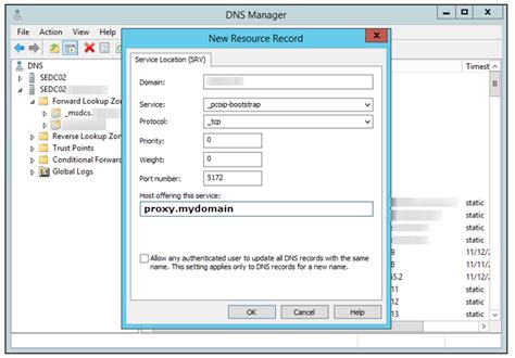 Configuring DNS For Reverse Proxy PCoIP Management Console 24 03 Administrators Guide