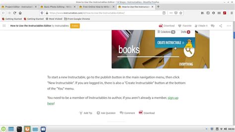 how to post a new project on instructable youtube