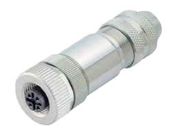 M Sensor Connector Metal Shell Shielded Female Socket