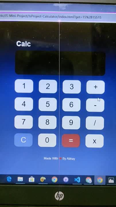 My Mini Project On Javascript Html And Css Abhay Patil Posted On The Topic Linkedin