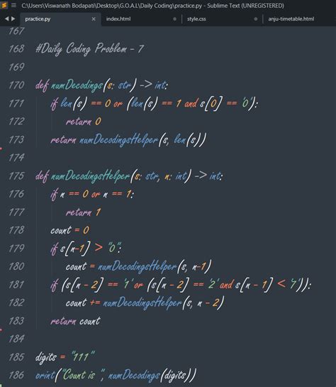 Daily Coding Problem Problem 7 Hard21922 By Viswanath Bodapati Medium