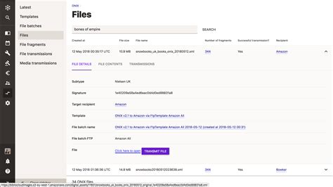Check ONIX Set Up And Transmission Consonance