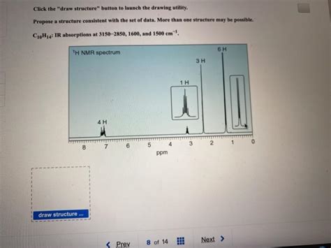 solved click the draw structure button to launch the