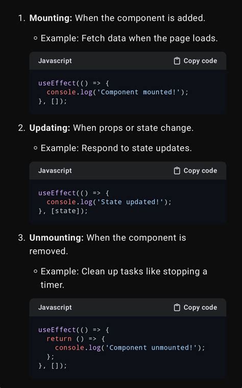 React Lifecycle In Simple Terms React Components Go Through 3 Phases 1 Bishal Datta