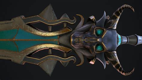 Fantasy Sword 18 3d Model